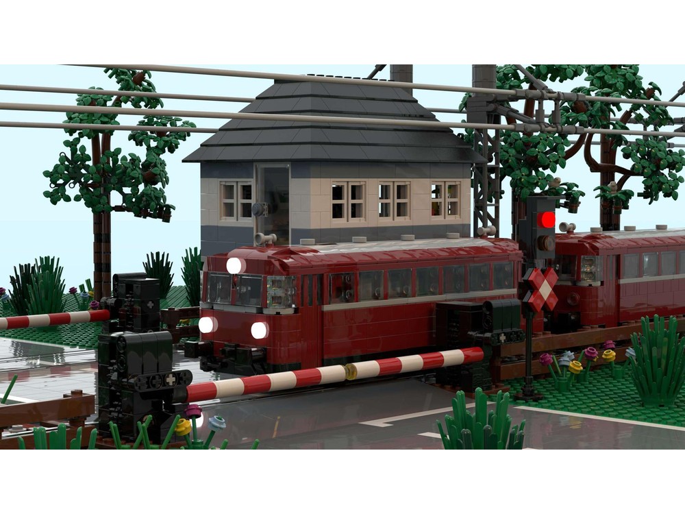 LEGO MOC-138403 railbus vt 98 // Schienenbus VT 98 by RailBricks_YT ...