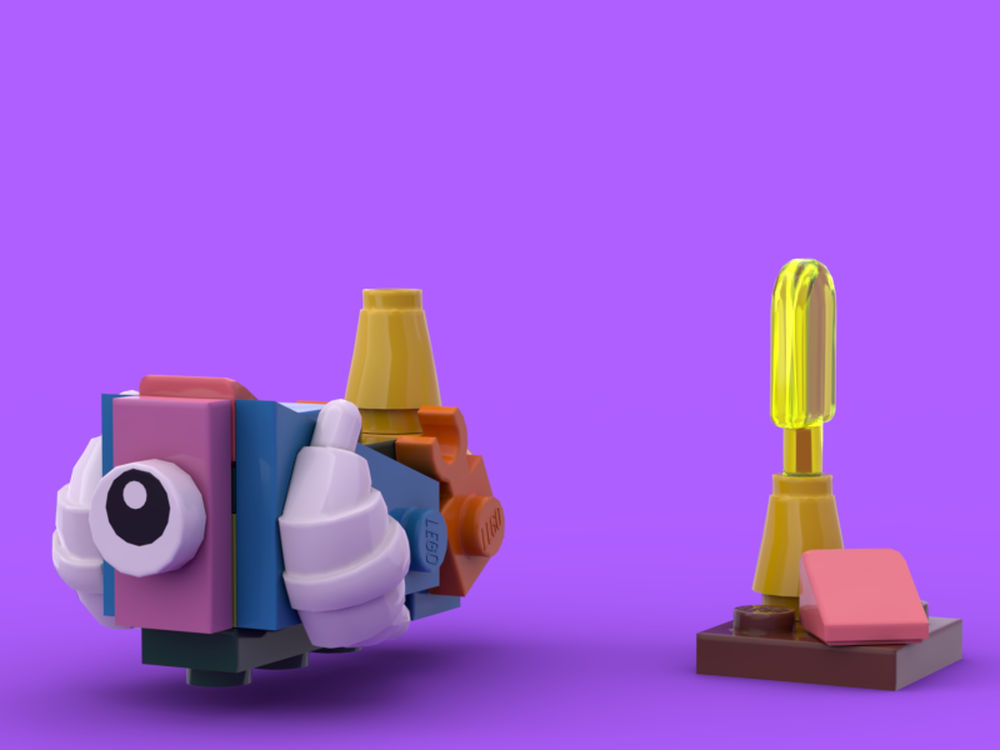 LEGO MOC 30548 - Bizarre Duck by JusTiCe8 | Rebrickable - Build with LEGO