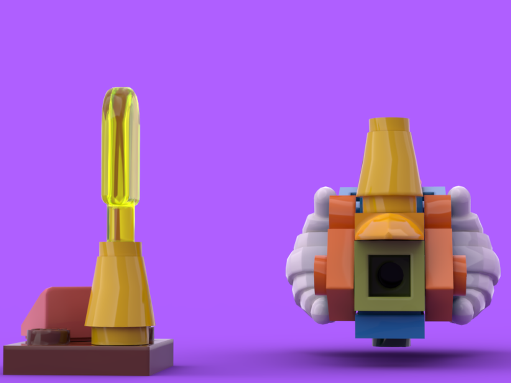 LEGO MOC 30548 - Bizarre Duck by JusTiCe8 | Rebrickable - Build with LEGO