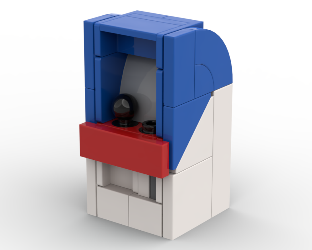 LEGO MOC Arcace "Candy Cab Neo" upright Cabinet by Ptchnk | Rebrickable ...