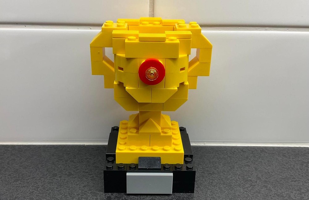LEGO MOC Gold Trophy by Rickyduf | Rebrickable - Build with LEGO