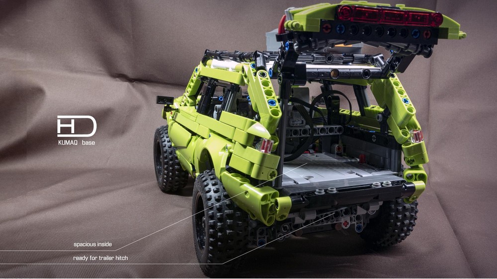 LEGO MOC SUV-offroader: HD KUMAQ Sport by Horcikdesigns | Rebrickable ...