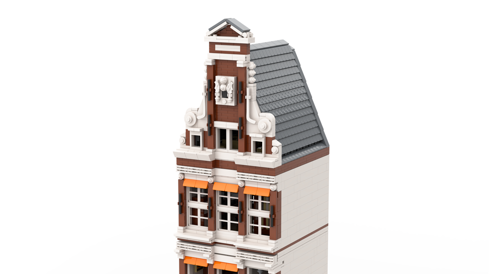 Lego Moc Amsterdam Oude Turfmarkt Modular Building By Creable