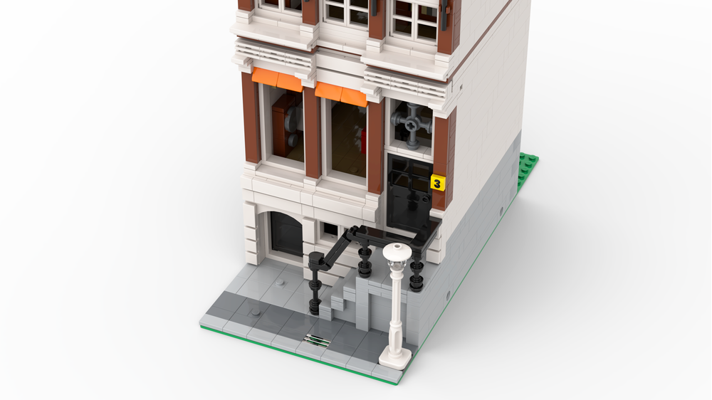 Lego Moc Amsterdam Oude Turfmarkt Modular Building By Creable