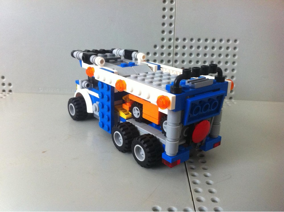 LEGO MOC 5765 Car Transporter by Turbo8702 | Rebrickable - Build with LEGO
