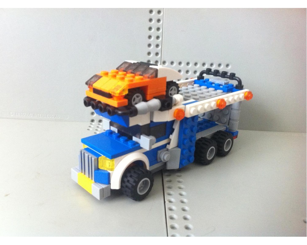 LEGO MOC 5765 Car Transporter by Turbo8702 | Rebrickable - Build with LEGO