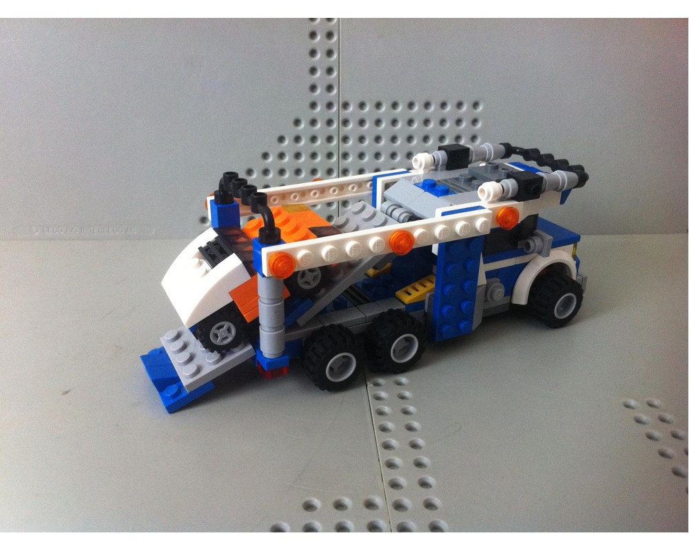 LEGO MOC 5765 Car Transporter by Turbo8702 | Rebrickable - Build with LEGO