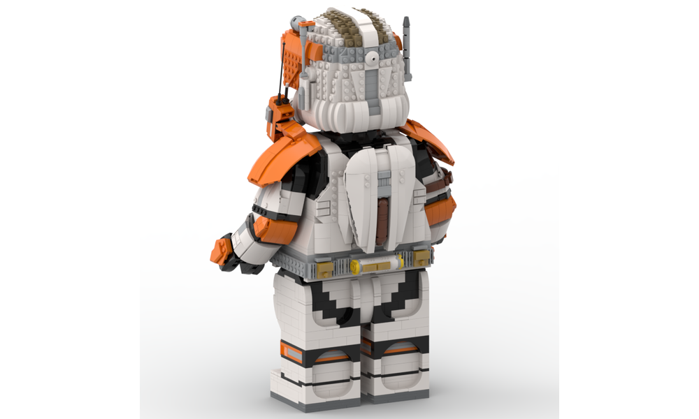 LEGO MOC-138433 Commander Cody Phase 2 Megafigure (fits Breaaad's ...