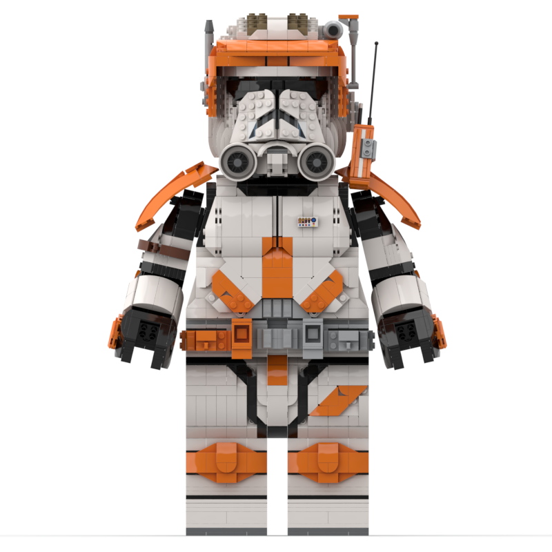 LEGO MOC Commander Cody Phase 2 Megafigure (fits Breaaad's helmet) by ...
