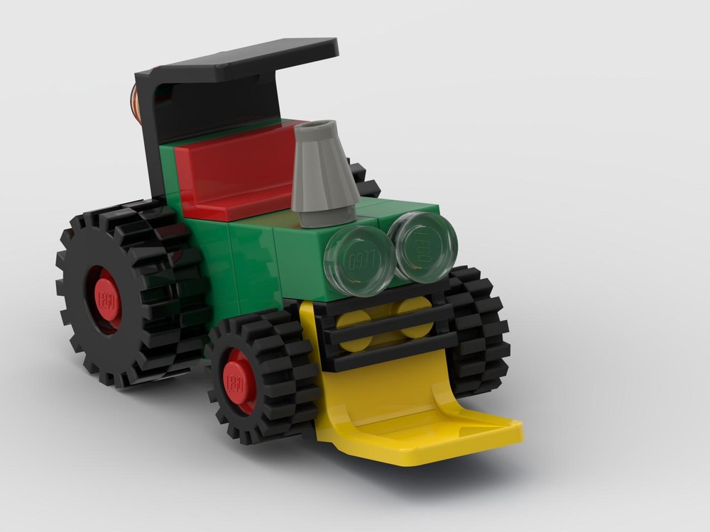 LEGO MOC Mini Tractor by P4tp4t | Rebrickable - Build with LEGO
