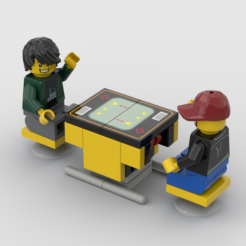 LEGO MOC-138455 Arcade Cocktail Cab by Ptchnk | Rebrickable - Build ...