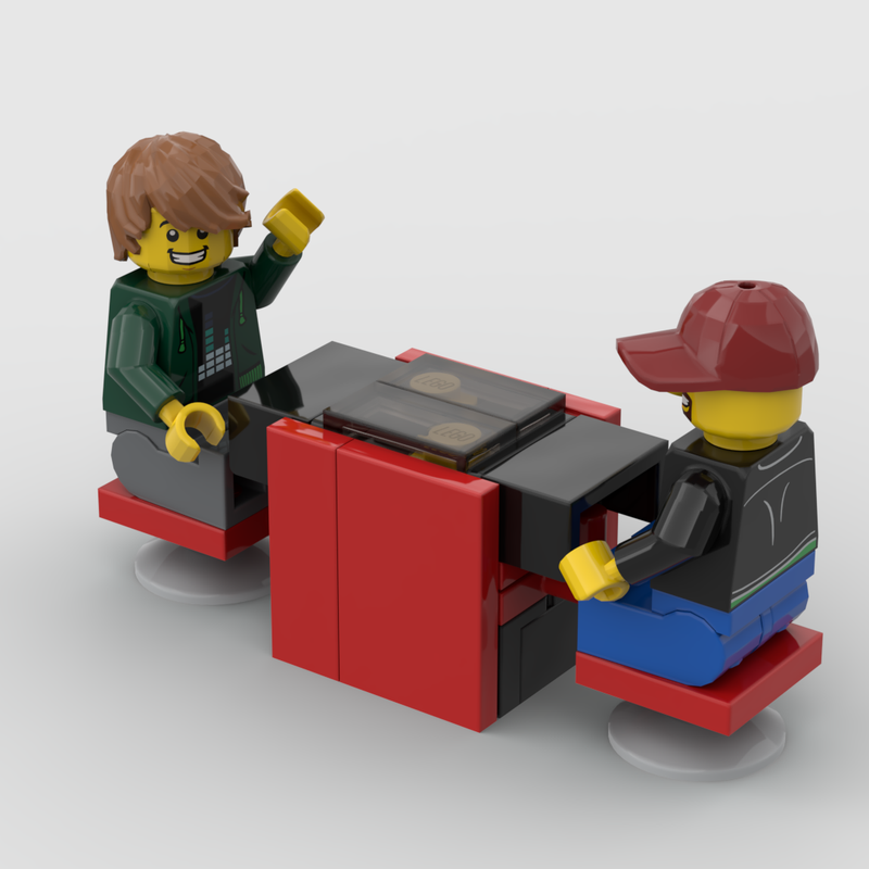 LEGO MOC Another Cocktail Cab by Ptchnk | Rebrickable - Build with LEGO