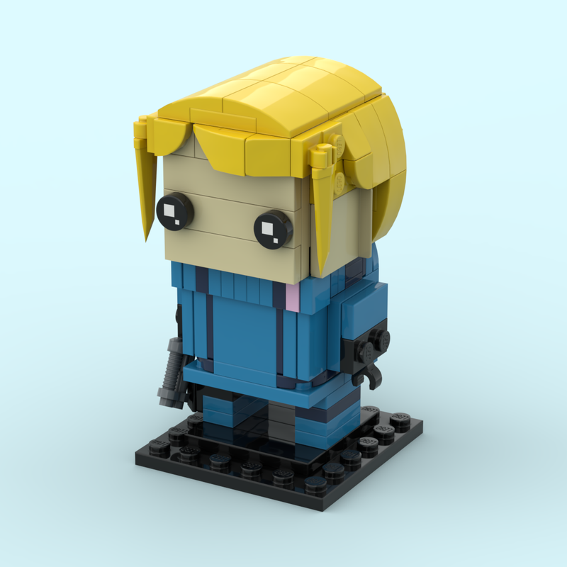 LEGO MOC Samus Brickheadz - Zero Suit Revised by Lego_Rocket ...
