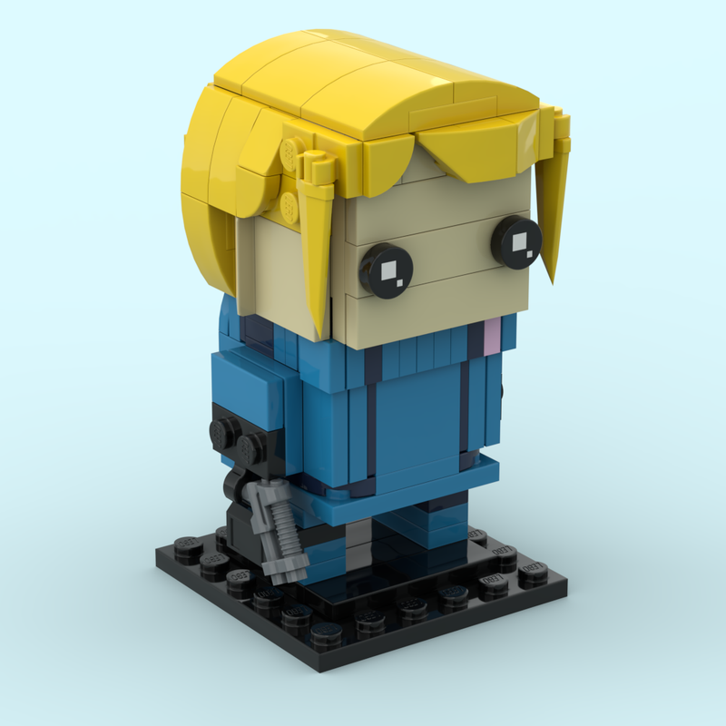 LEGO MOC Samus Brickheadz - Zero Suit Revised by Lego_Rocket ...