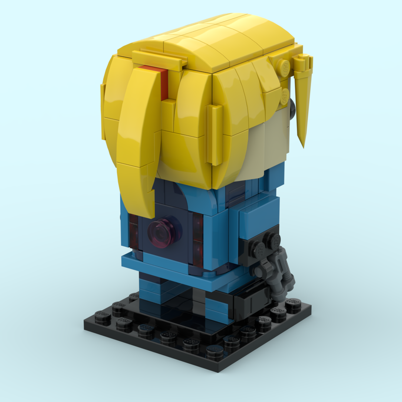LEGO MOC Samus Brickheadz - Zero Suit Revised by Lego_Rocket ...
