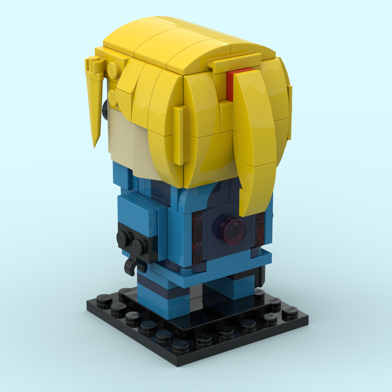 LEGO MOC Samus Brickheadz - Zero Suit Revised by Lego_Rocket ...