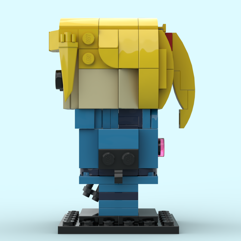 LEGO MOC Samus Brickheadz - Zero Suit Revised by Lego_Rocket ...