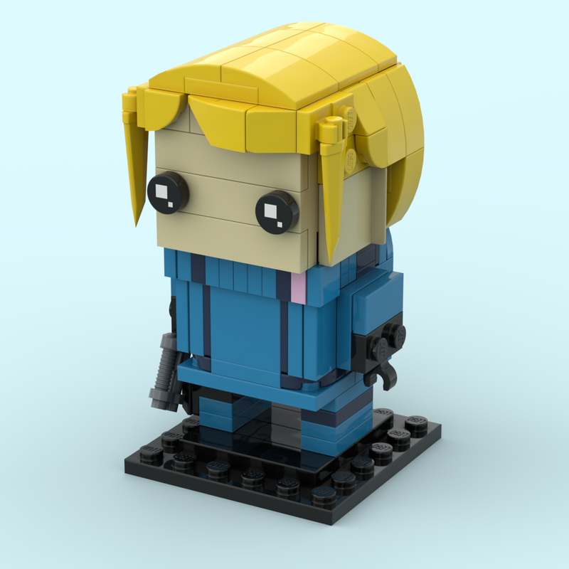 LEGO MOC Samus Brickheadz - Zero Suit Revised by Lego_Rocket ...