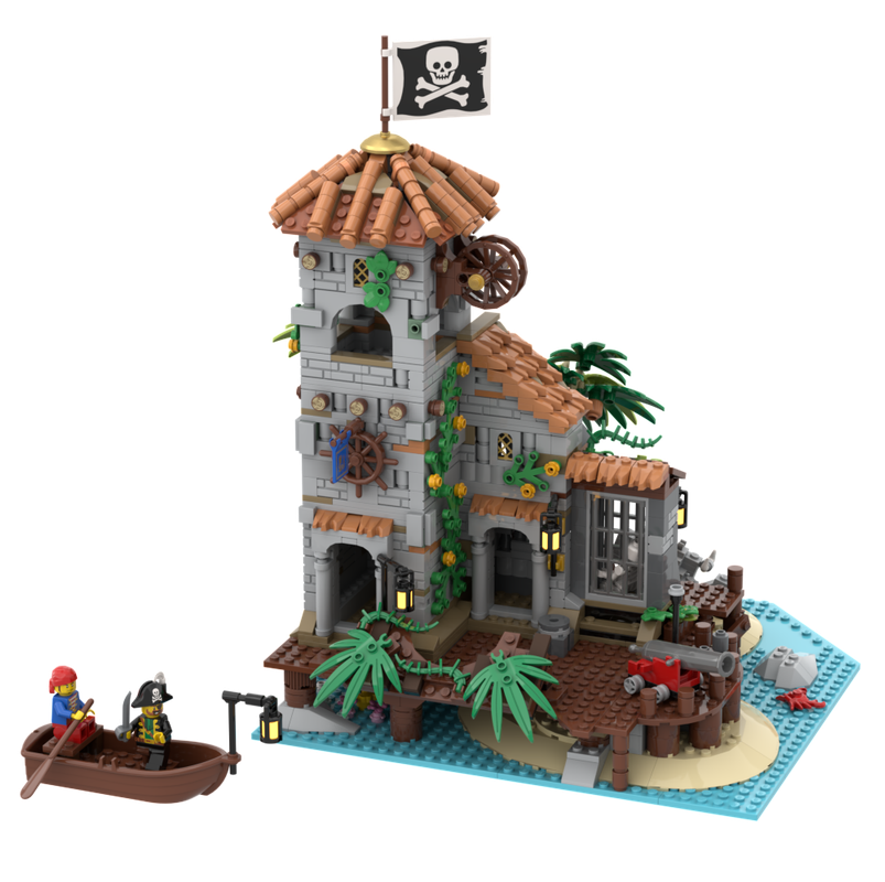 LEGO MOC Treasure Island - Pirates of Barracuda Bay by Dream Build ...