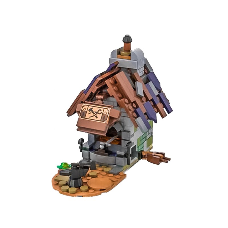 LEGO MOC Mini Medieval Blacksmith by thebricklings | Rebrickable ...