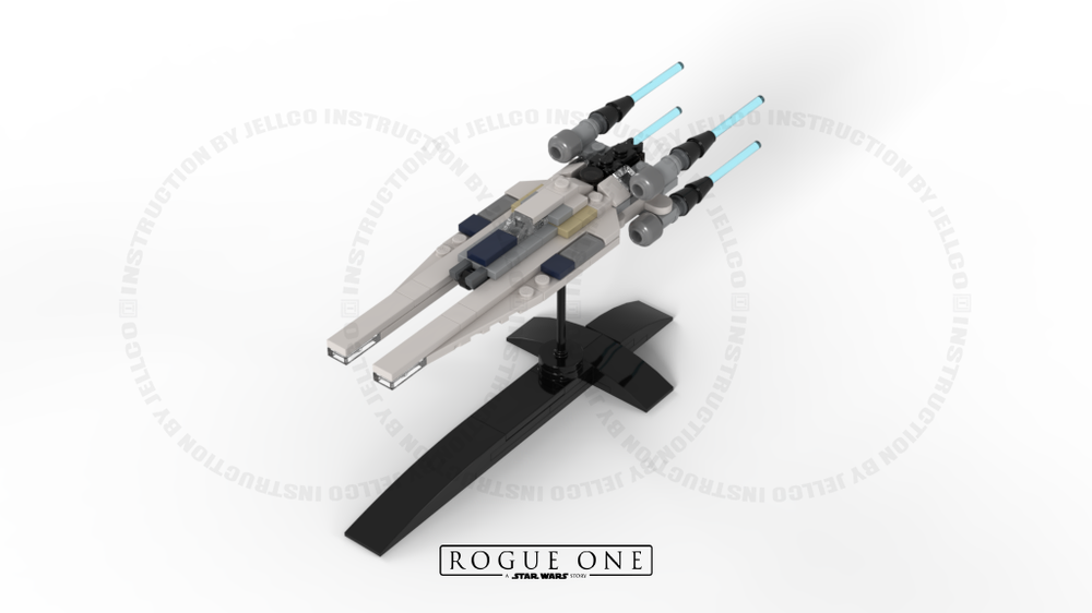LEGO MOC Micro UT-60D starfighter : Rogue One by jellco | Rebrickable ...