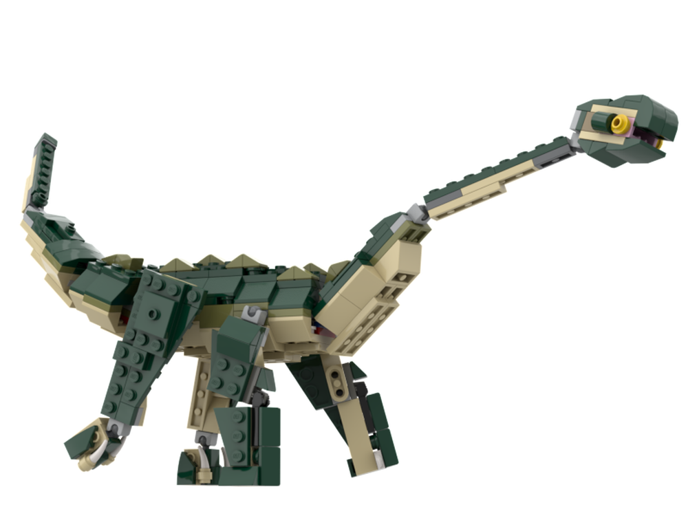 Lego Moc 31121 Sauropod By Foosbubs Rebrickable Build With Lego