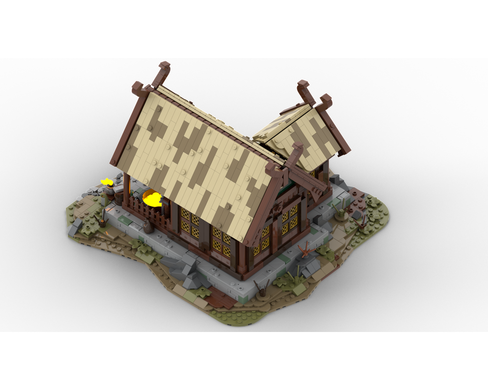LEGO MOC Rohan Blacksmith`s House by Legat_Of_Legion | Rebrickable ...