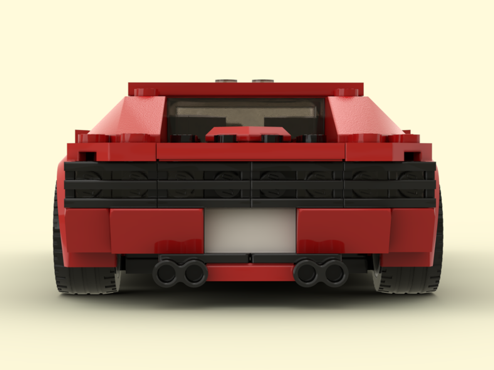 LEGO MOC 1992 Ferrari 512 TR Testarossa - 8 stud Wide by ...