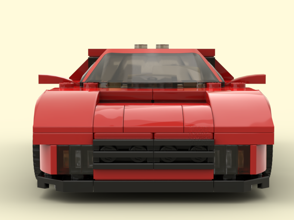 LEGO MOC 1992 Ferrari 512 TR Testarossa - 8 stud Wide by ...