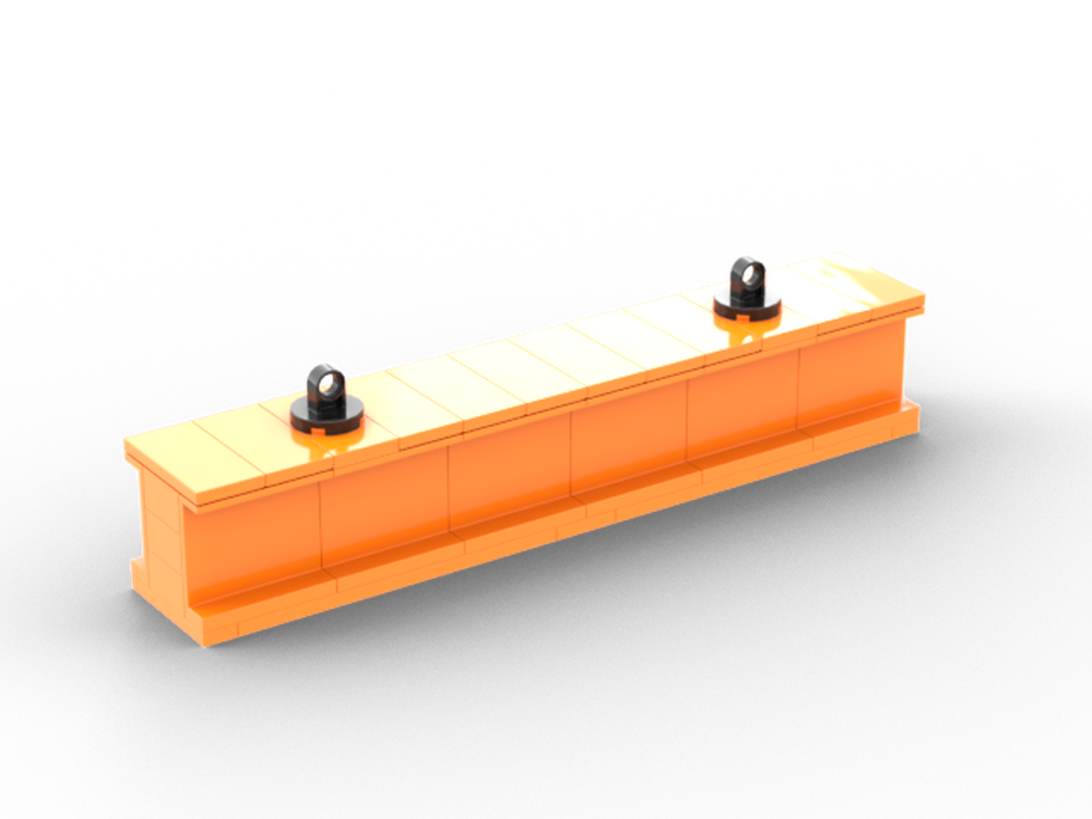 LEGO MOC Steel beam as load for Ssyms by DJP760 | Rebrickable - Build ...