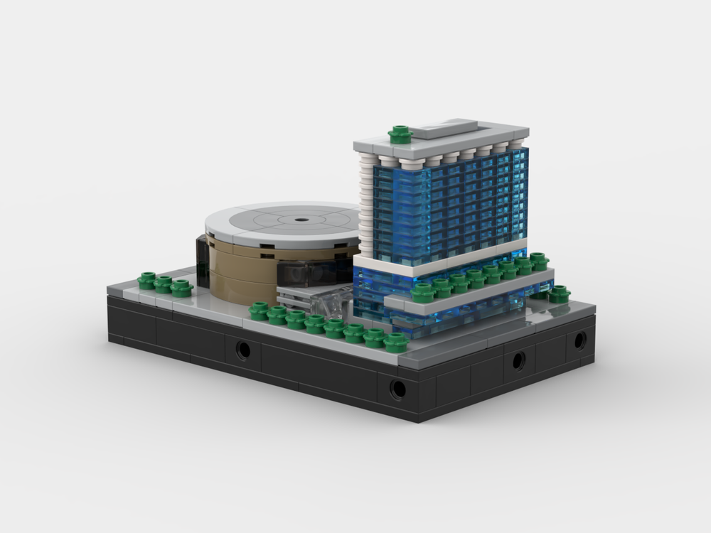 LEGO MOC Madison Square Garden|Penn Station by Taters | Rebrickable ...