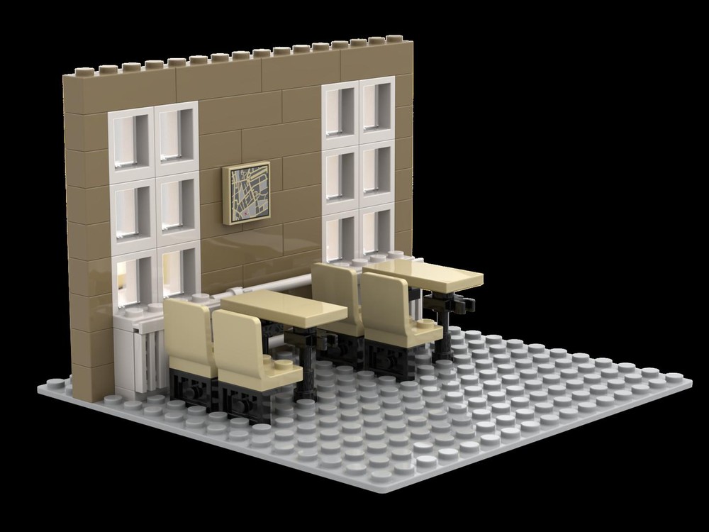 LEGO MOC Classroom by JDL_BrickFilms | Rebrickable - Build with LEGO
