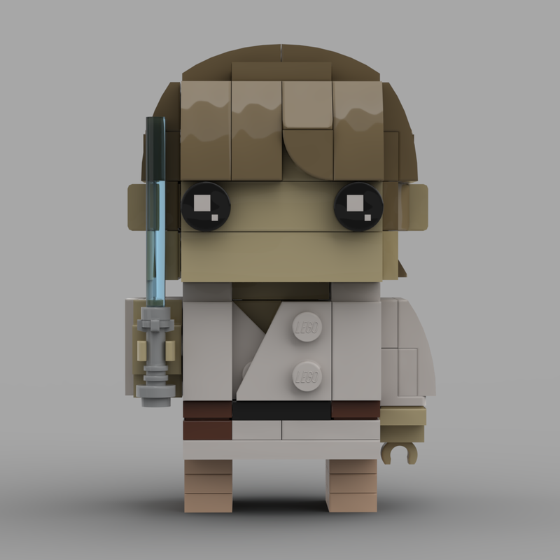 LEGO MOC Luke Skywalker getting a lightsaber by birdbrickbuilds ...