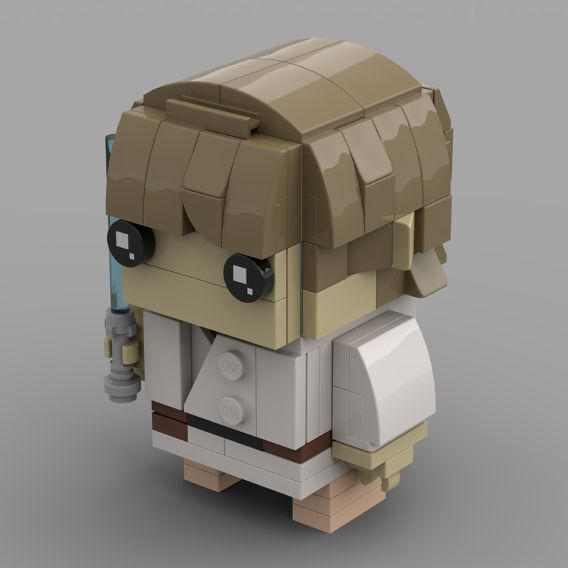 LEGO MOC Luke Skywalker getting a lightsaber by birdbrickbuilds ...