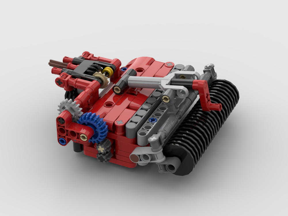 LEGO MOC Stone Burier for Single-Axle Tractor by Larsagri | Rebrickable ...