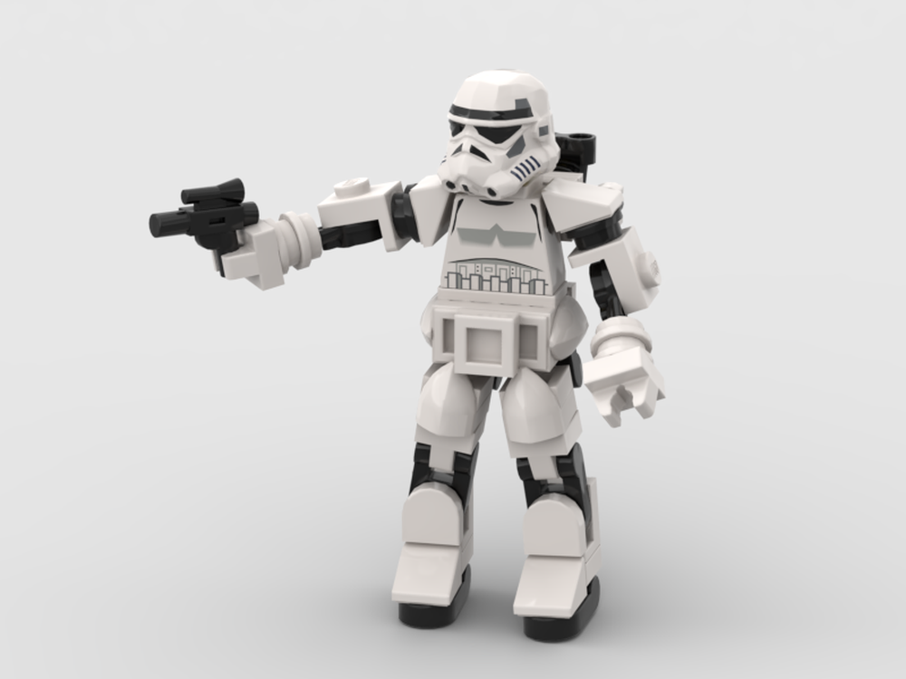 LEGO MOC Minifig Stormtrooper by braydl | Rebrickable - Build with LEGO