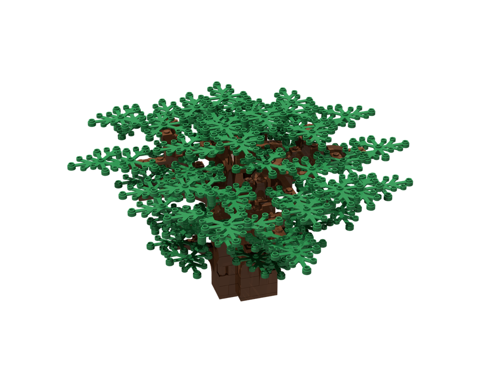 LEGO MOC Endor Ewok Tree by obiwanklemmobi | Rebrickable - Build with LEGO