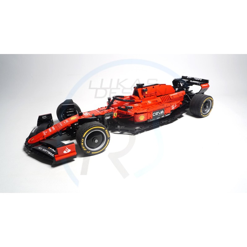 LEGO MOC Ferrari F1 SF-23 1:8 Scale by Lukas2020 | Rebrickable - Build ...