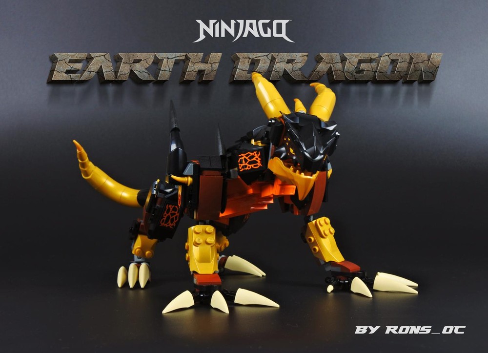 LEGO MOC-138640 Ninjago Earth Dragon by Rons_oc | Rebrickable - Build ...