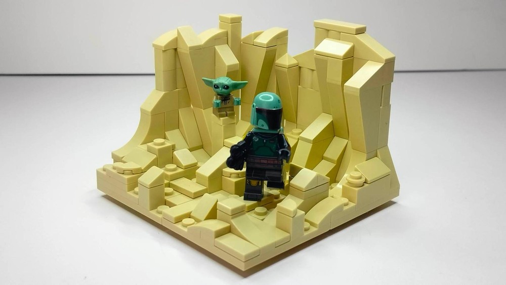 LEGO MOC The Mandalorian in Tatooine by PezzidiLego | Rebrickable ...