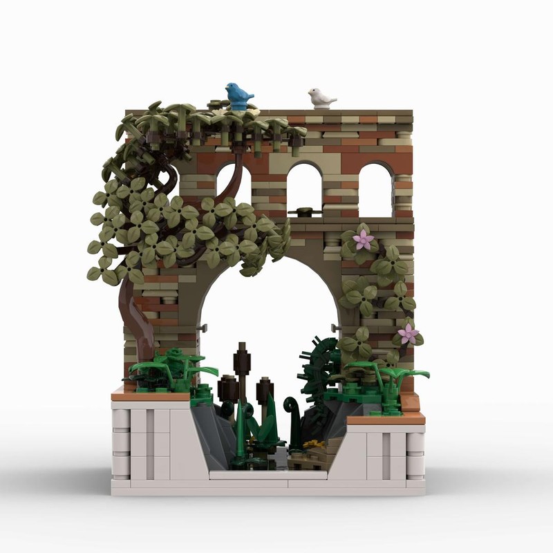 LEGO MOC Roman Ancient Aqueduct by Sir Perceval | Rebrickable - Build ...