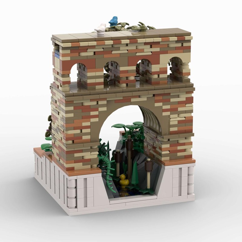 LEGO MOC Roman Ancient Aqueduct by Sir Perceval | Rebrickable - Build ...