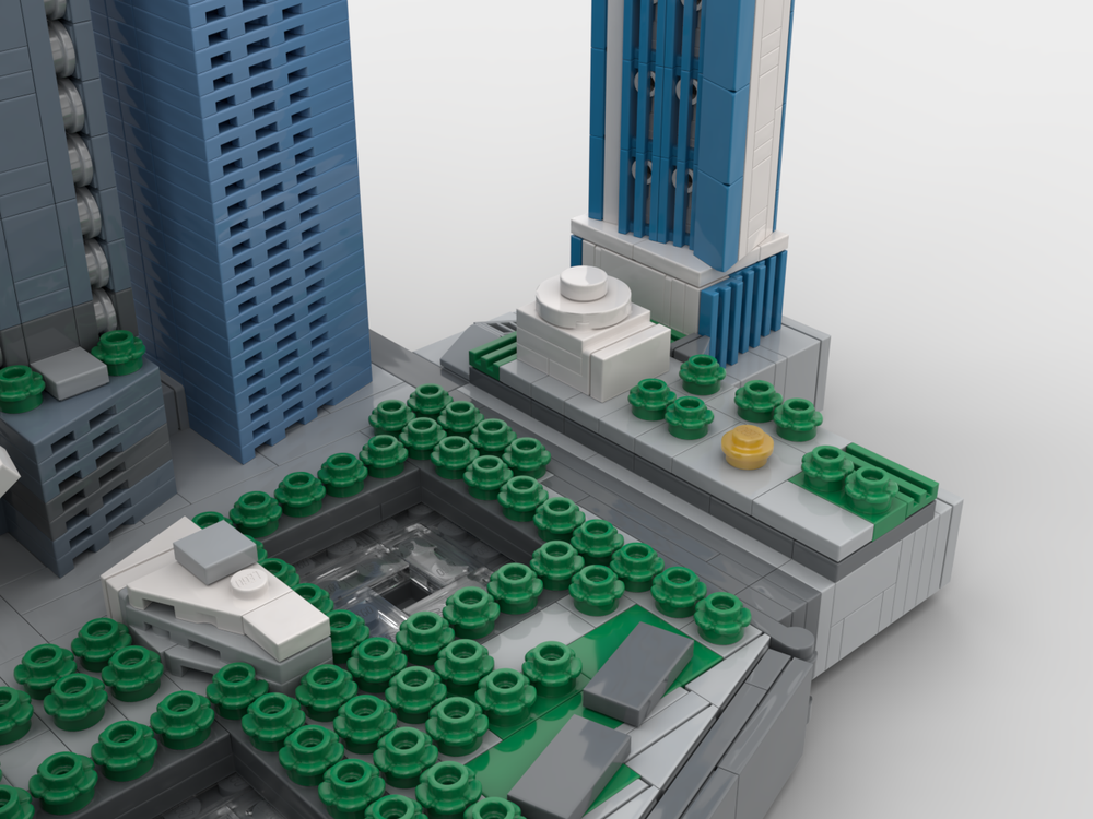 Lego Moc New World Trade Center By Taters Rebrickable Build With Lego