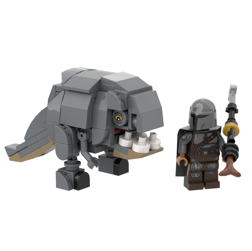 LEGO MOC Blurrg from the Mandalorian by Dream Build Bricks ...