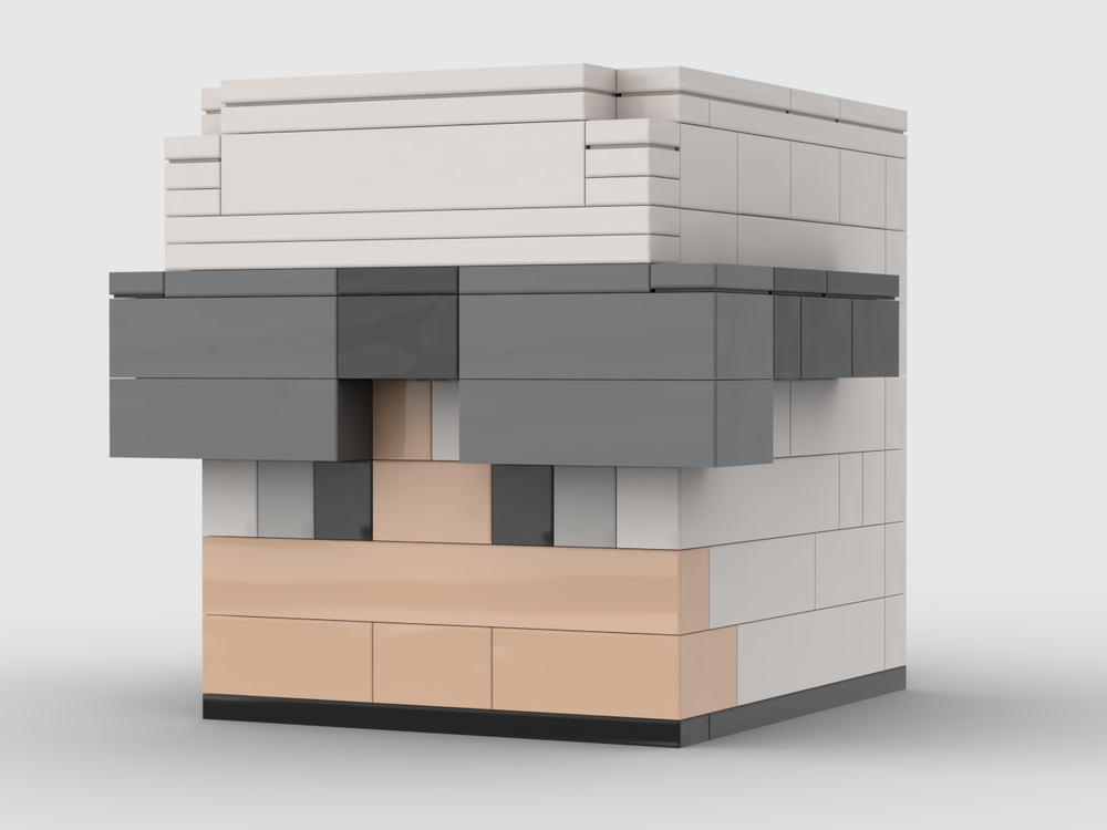 LEGO MOC Lego Minecraft BangDuLzGG Head by BangDuLzGG | Rebrickable ...