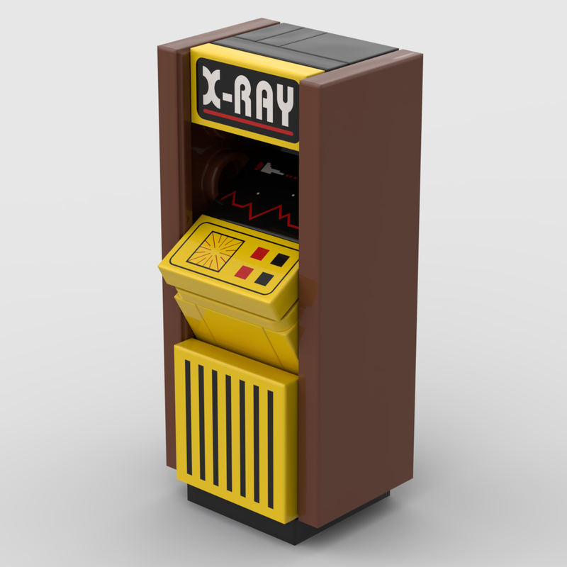 LEGO MOC Arcade Vintage Cabinet by Ptchnk | Rebrickable - Build with LEGO