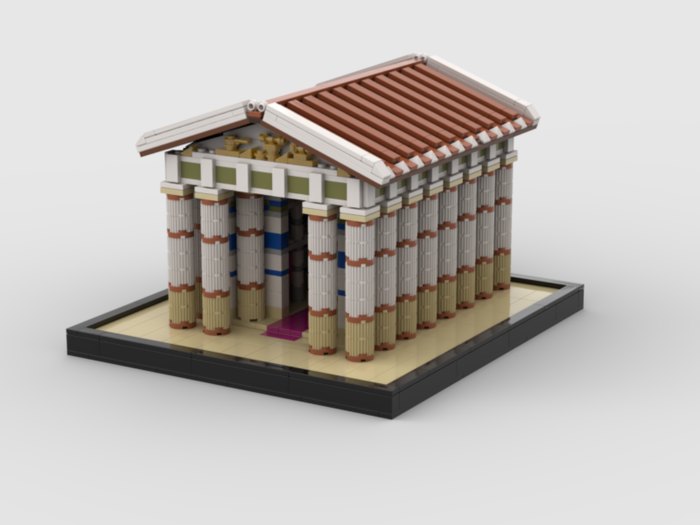 LEGO MOC Greek ancient temple by The__MOC__dude | Rebrickable - Build ...
