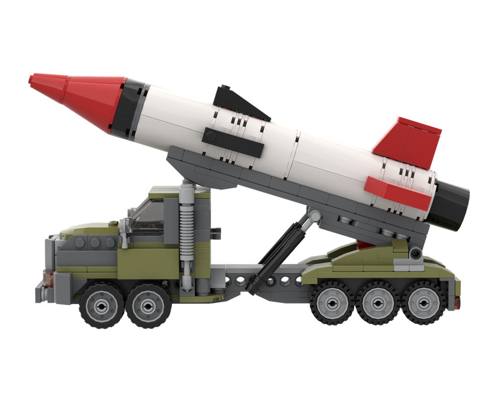 LEGO MOC V3 Rocket Launcher from C&C Red Alert 2 by Hedu88 | Rebrickable - Build with LEGO