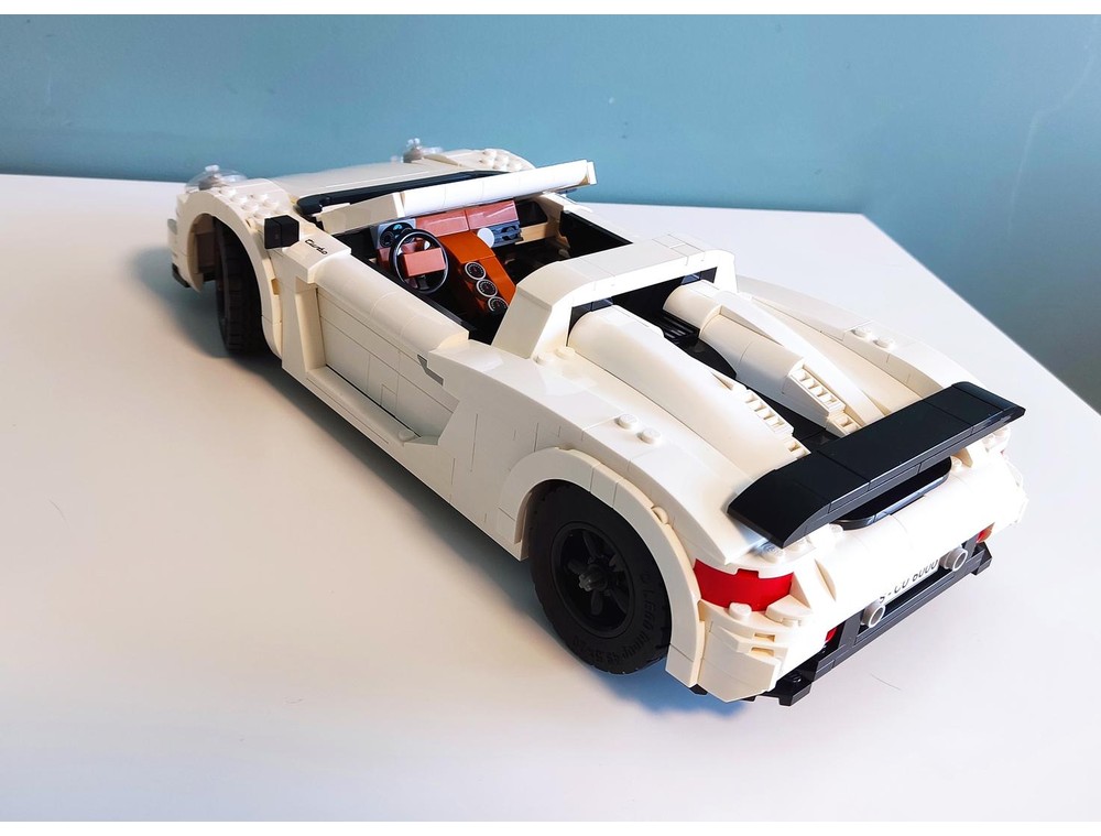 Lego Moc 10295 Porsche Carrera Gt By Kirvet Rebrickable Build With Lego