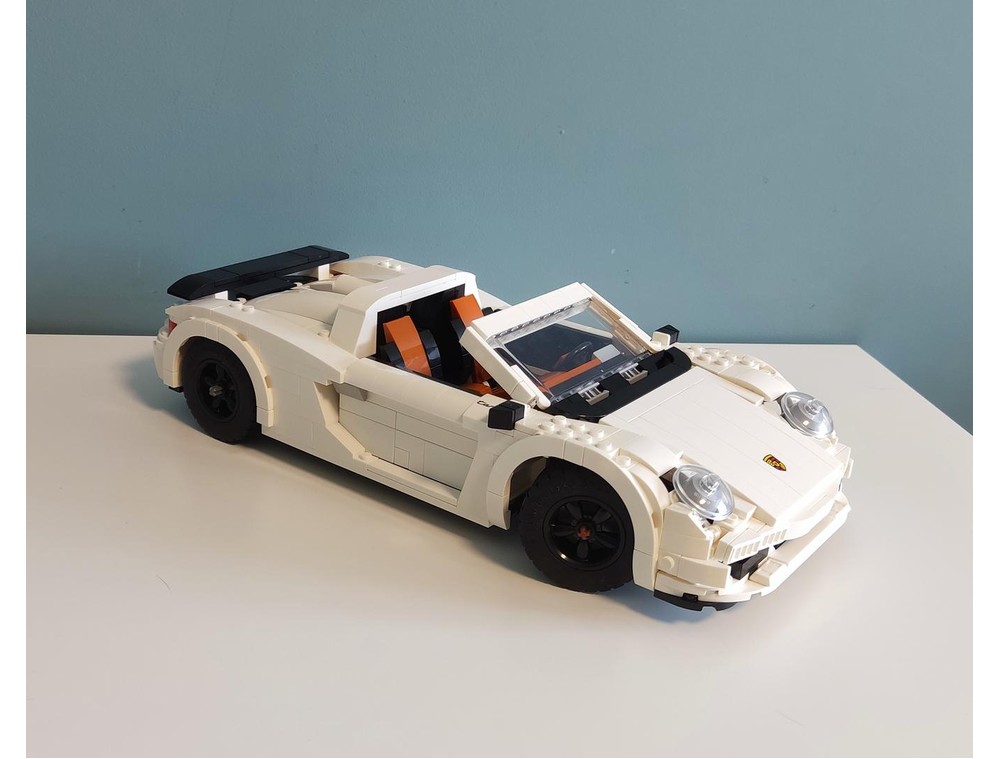 Lego Moc 10295 Porsche Carrera Gt By Kirvet Rebrickable Build With Lego